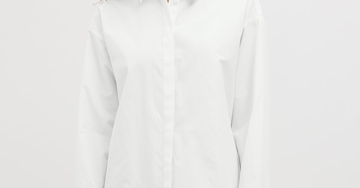 JXCARO Poplin overhemd | White Clear | JJXX®