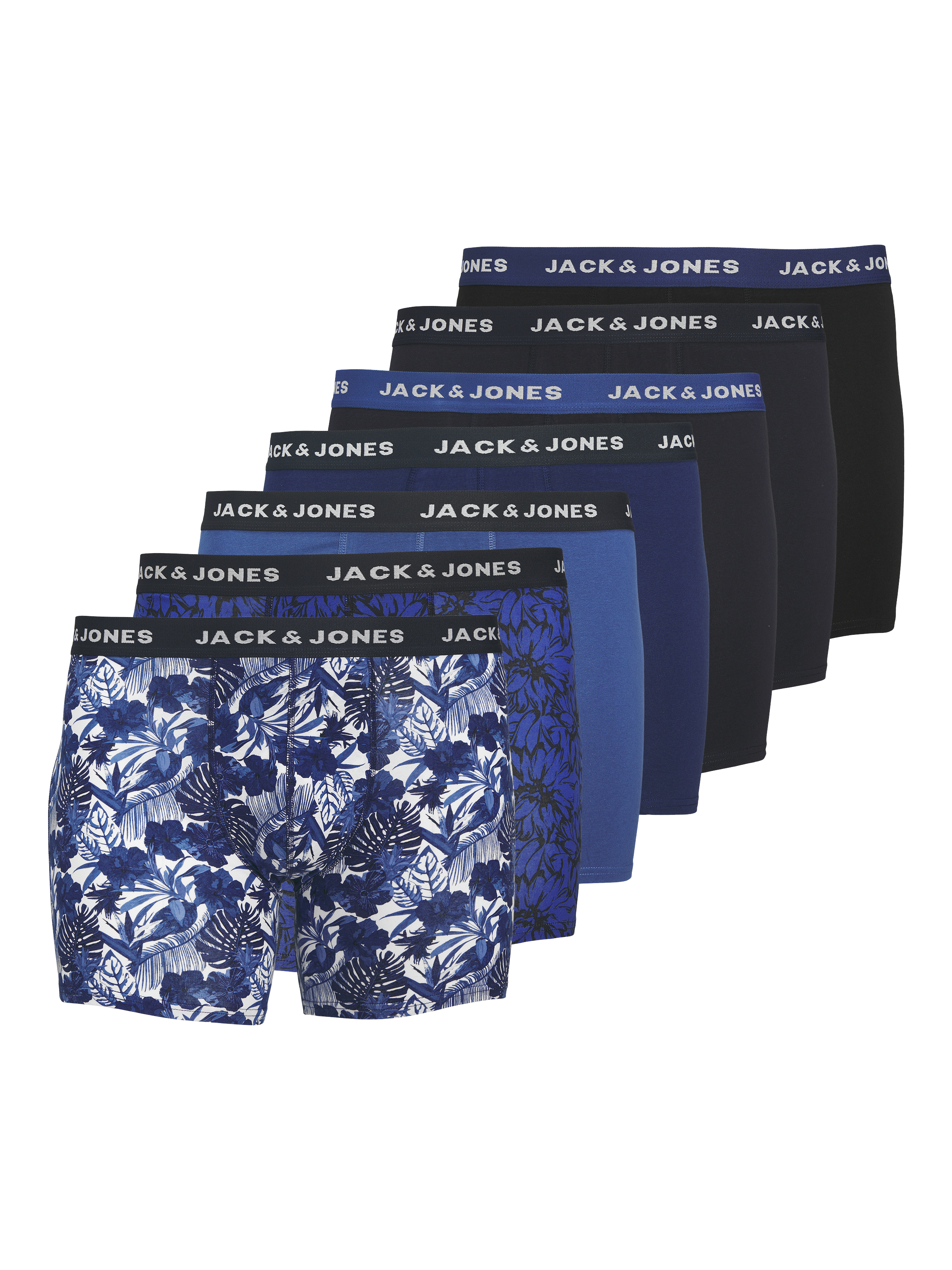 Plus Size 7-pak Underbukser | Mørkeblå | Jack & Jones®