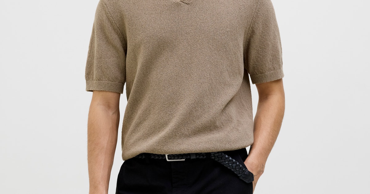 Bez vzoru Polo | Medium Grey | Jack & Jones®