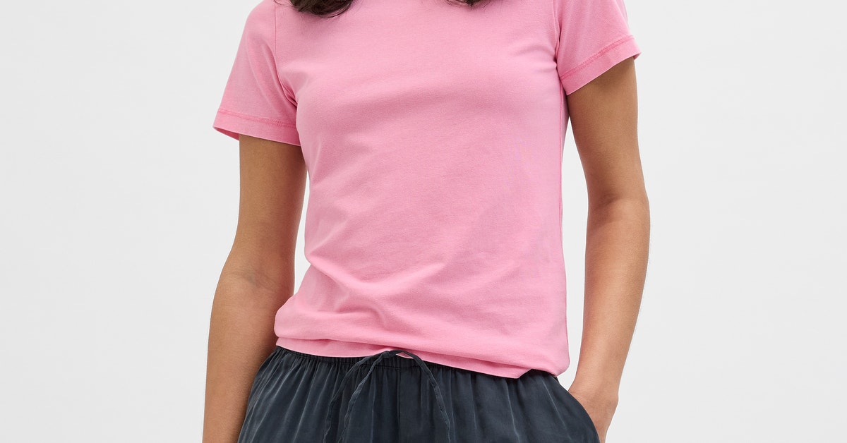 JXGIGI T-shirt | Rose moyen | JJXX®