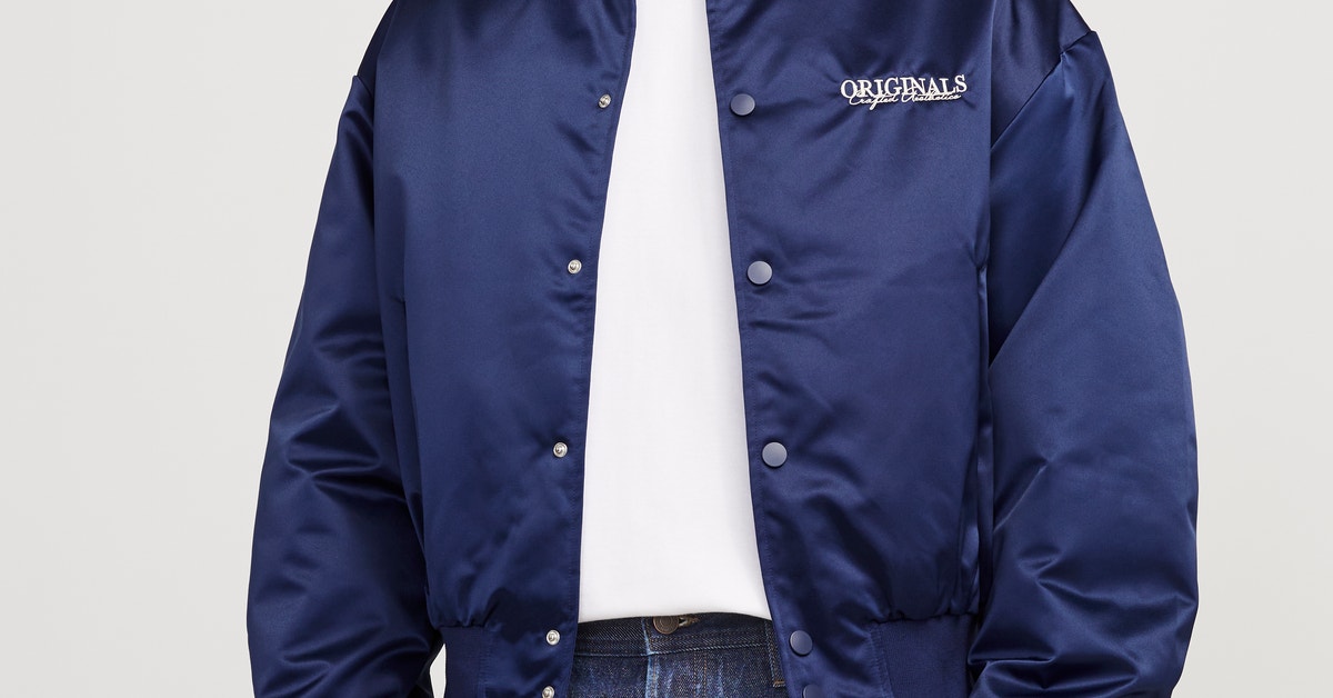 Bomber jacker | Donkerblauw | Jack & Jones®
