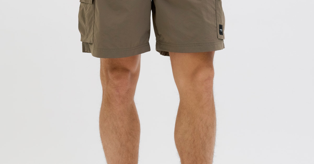 Bañador Corte cargo | Marrón oscuro | Jack & Jones®