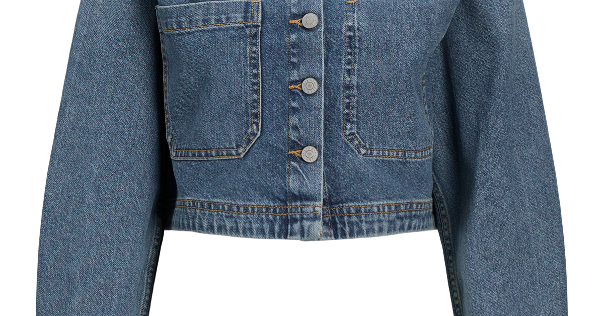 JXAYLA Denim Shirt | Medium Blue | JJXX®