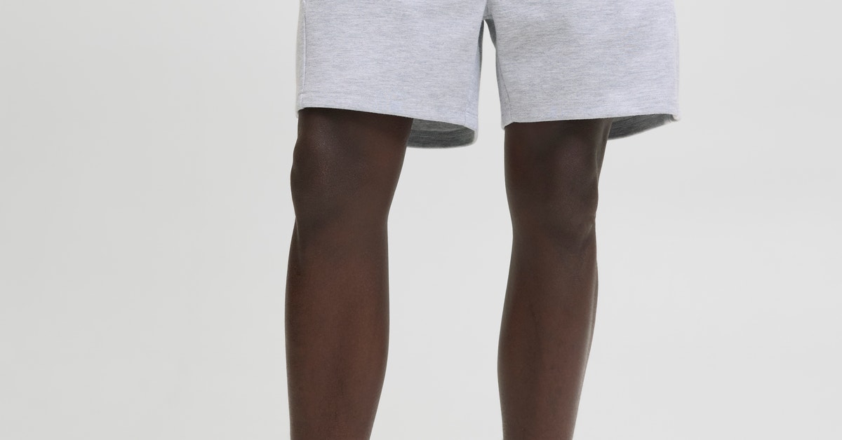 Regular Fit Sweatshorts | Lys grå | Jack & Jones®