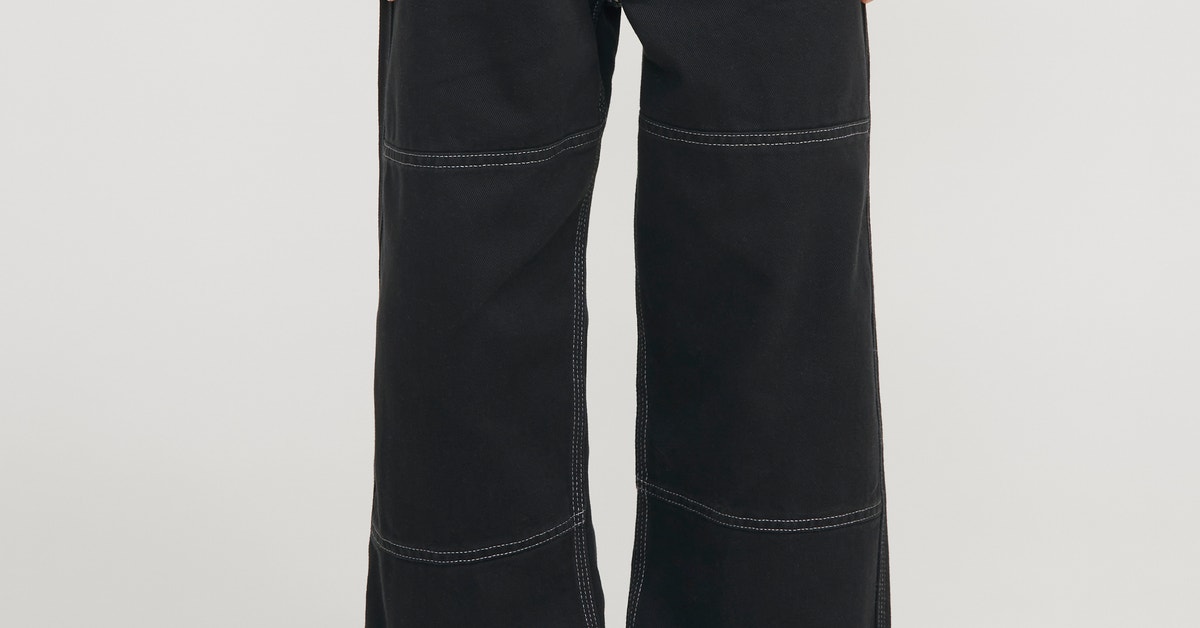 Calças de perna larga Junior | Preto | Jack & Jones®