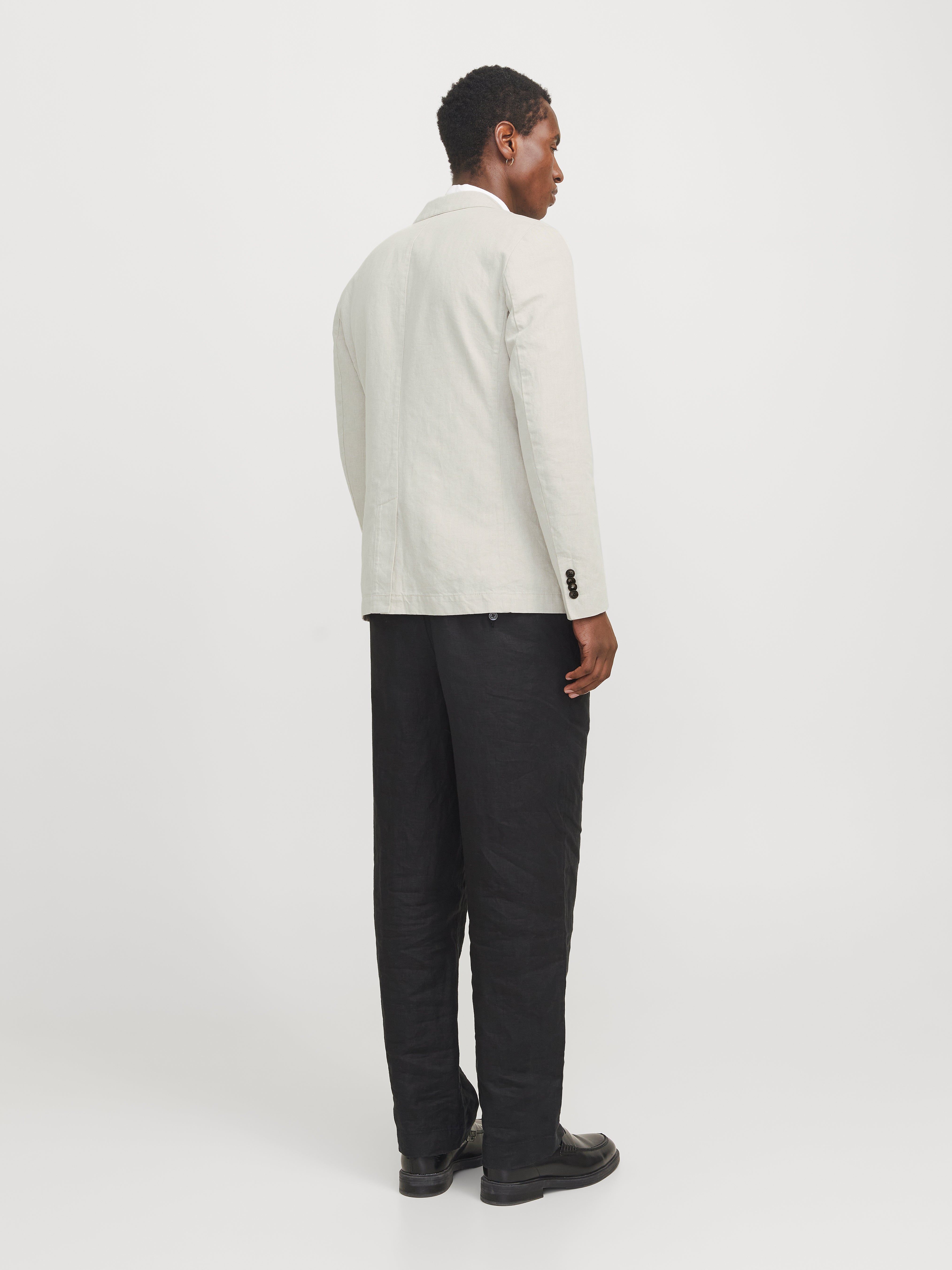 Kitsas lõige Sälguga reväär Bleiser | Light Grey | Jack & Jones®