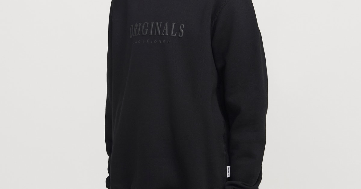 Printat Hanorace JUNIOR | Black | Jack & Jones®