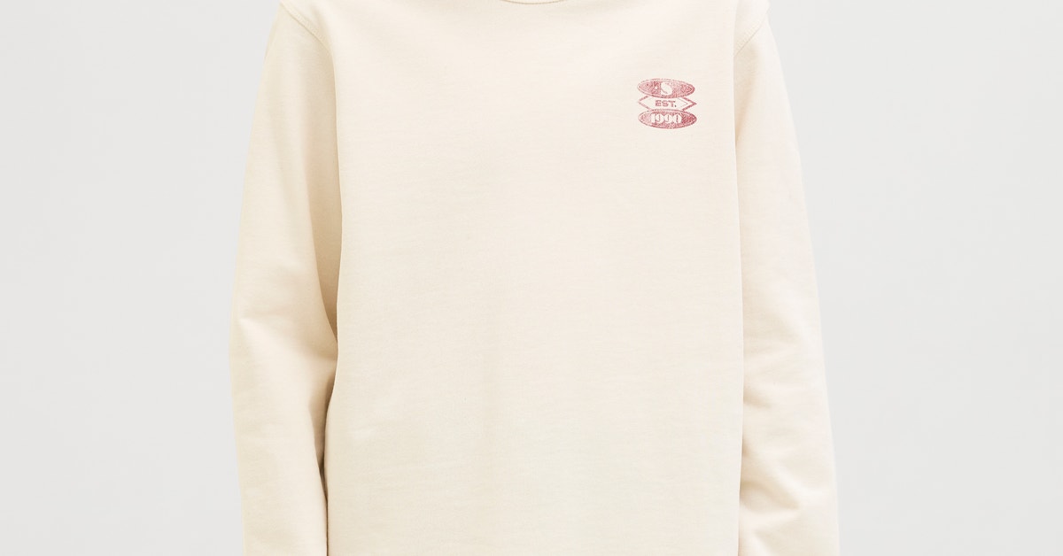 Sweatshirt Estampar Junior | Branco | Jack & Jones®