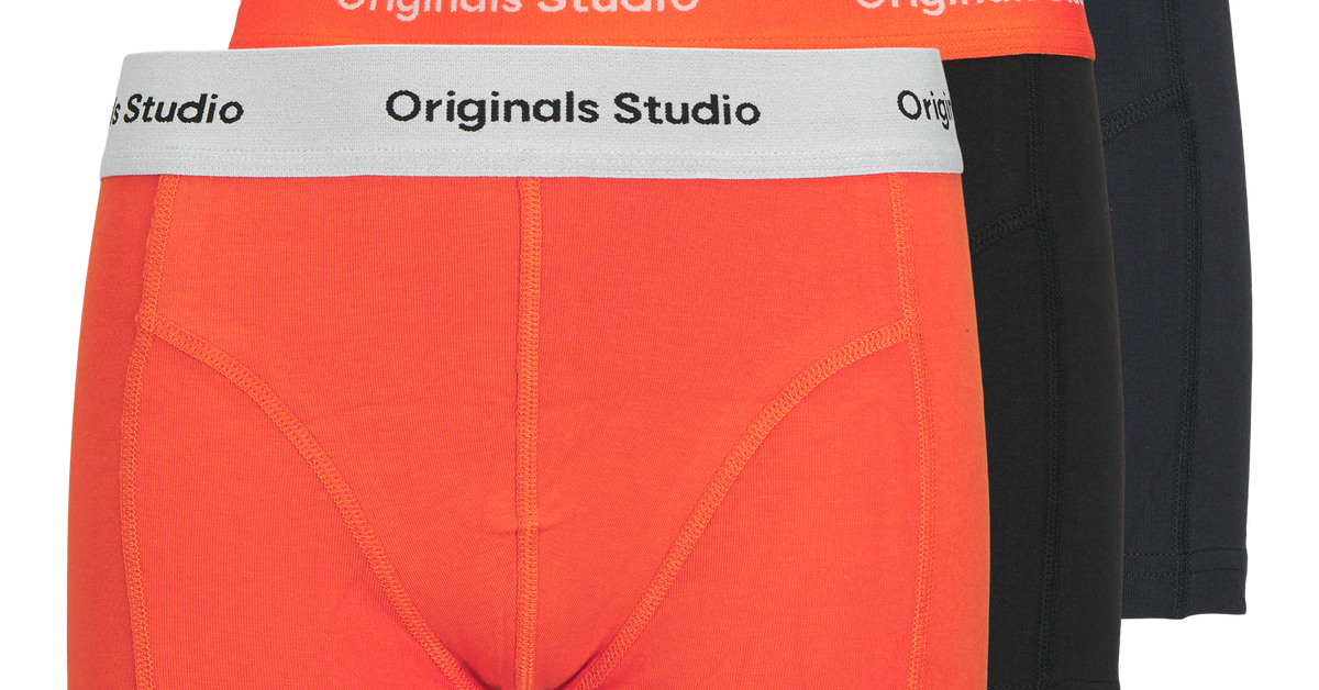 Paquete de 3 Trunks Junior | Laranja Médio | Jack & Jones®