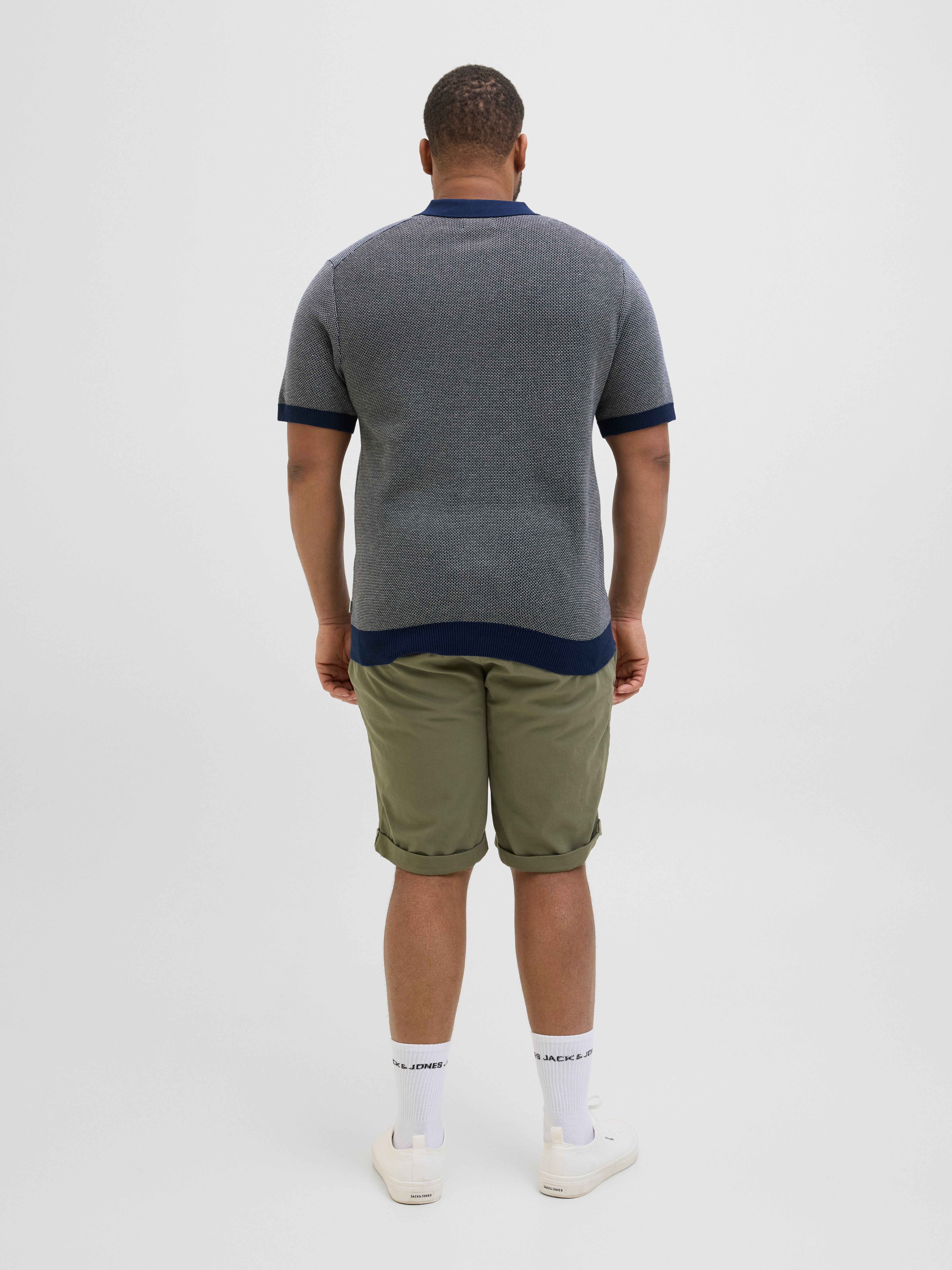 Plus Size Polo | Dark Blue | Jack & Jones®