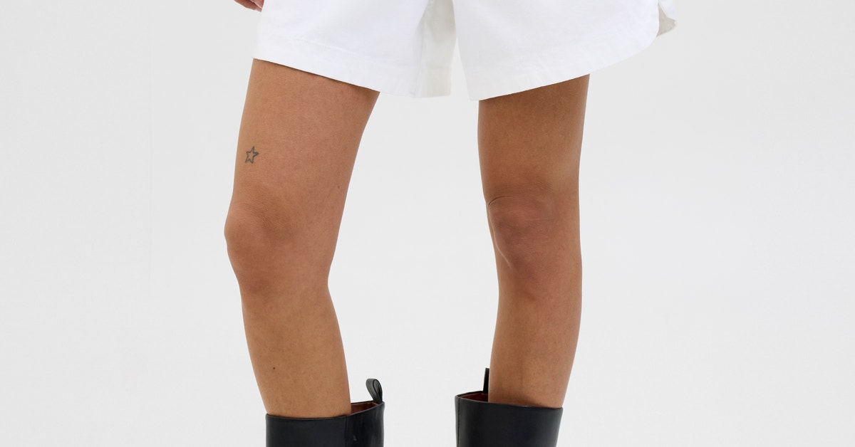 JXMOLLIE Bermuda | Bianco | JJXX®