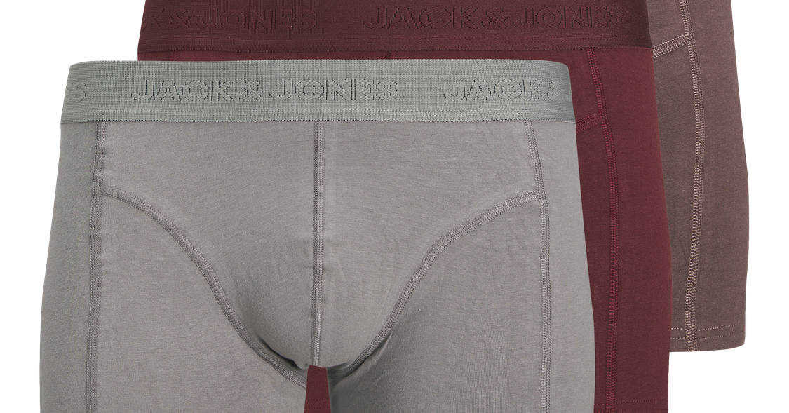Paquete de 3 Bóxers | Marrón intermedio | Jack & Jones®