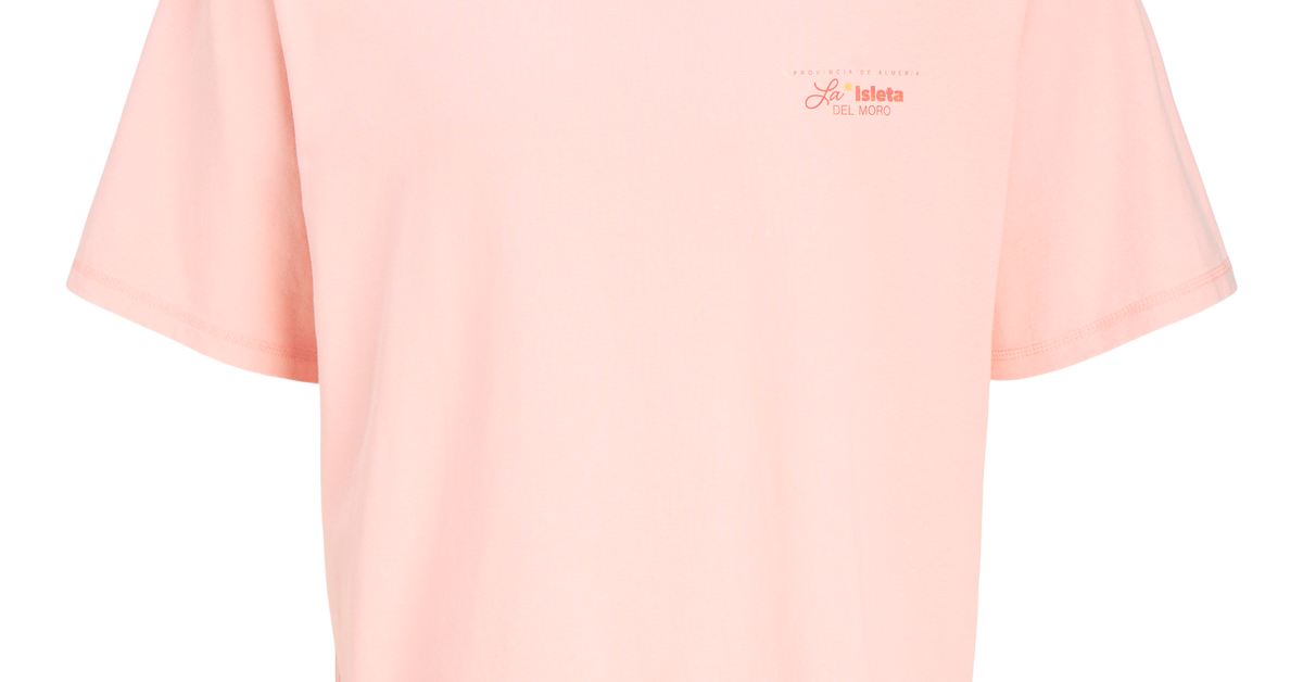 Backprintet Crew neck T-shirt | Light Red | Jack & Jones®