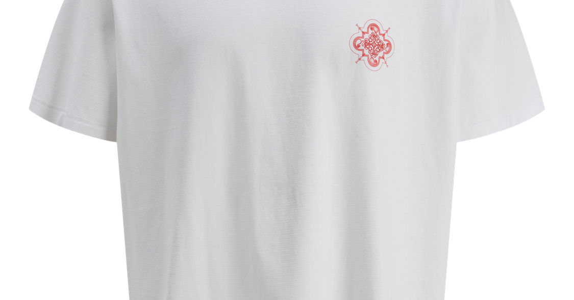 Gedrukt Ronde hals T-shirts | Wit | Jack & Jones®