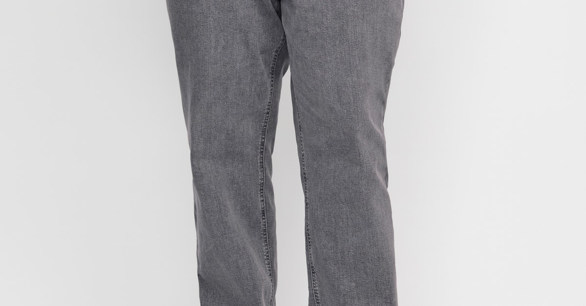 Kitsas lõige Pluss-suurus Teksad | Medium Grey | Jack & Jones®