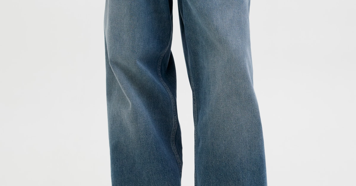 JJIDAVE JJCLASSIC CJ 119 Wide fit jeans | Medium Blue | Jack & Jones®