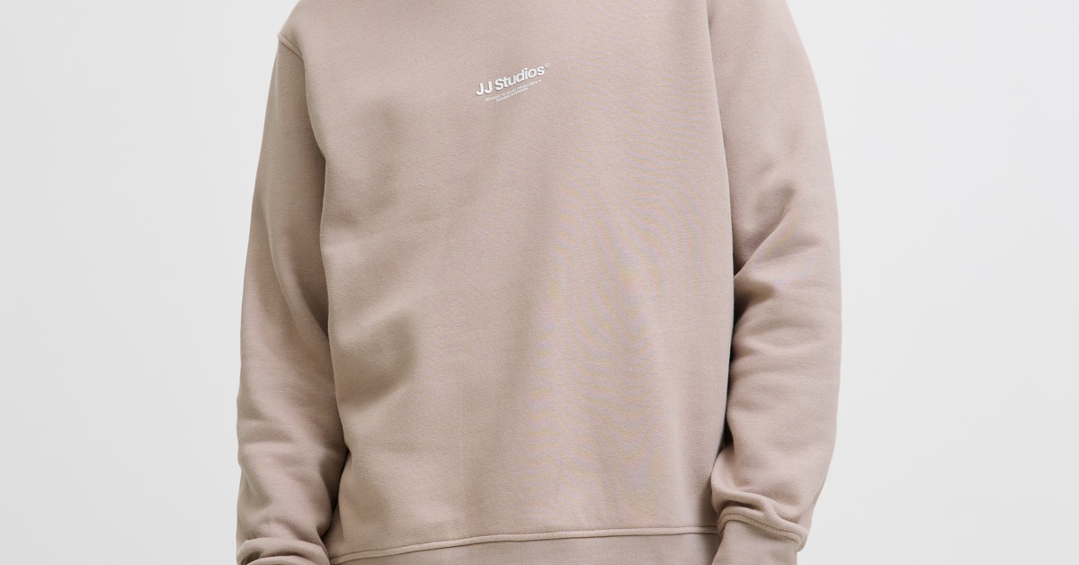 Sweatshirt Estampar | Bege | Jack & Jones®