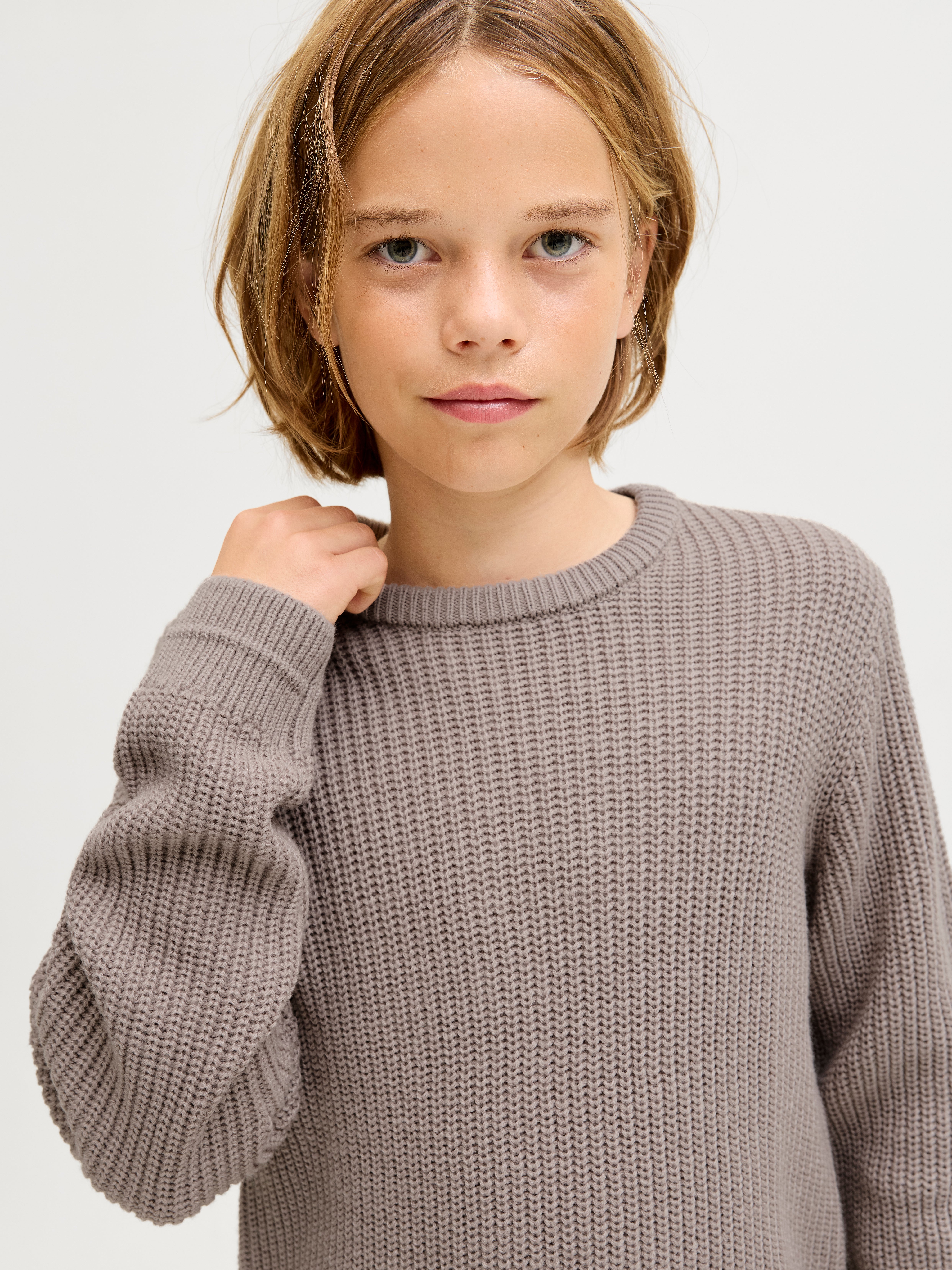 Knitted pullover Junior | Light Grey | Jack & Jones®