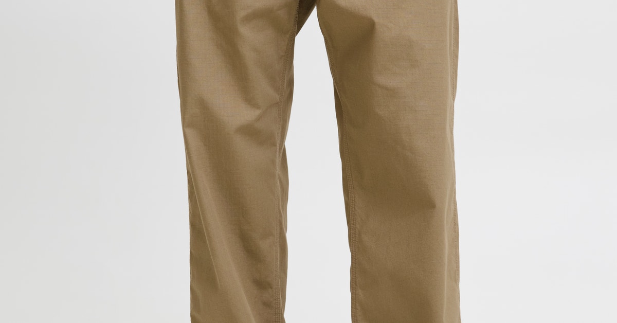 Wide Leg Fit Mid rise 5 Pockets | Light Brown | Jack & Jones®