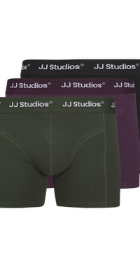 3-pack Trunks Junior | Dark Green | Jack & Jones®
