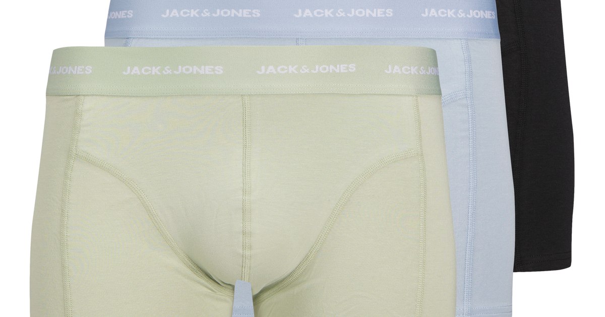 Plus Size Confezione da 3 Boxer | Nero | Jack & Jones®