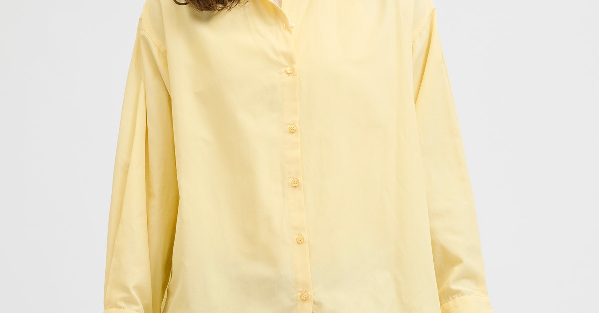JXBELLA Srajca | Light Yellow | JJXX®