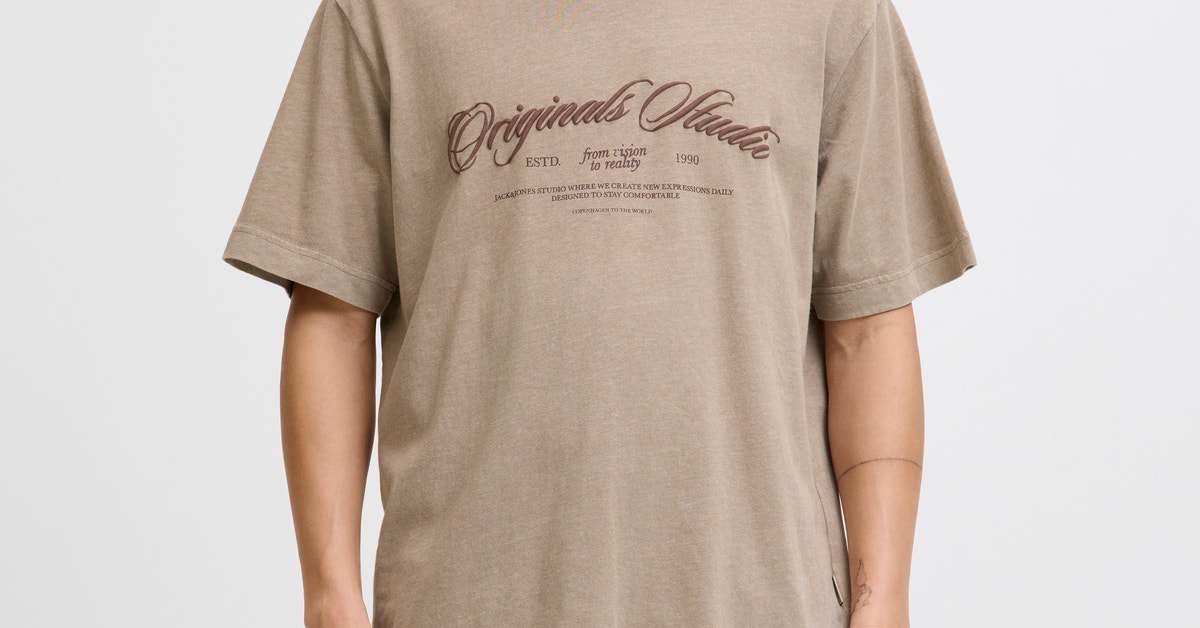 T-shirt | Medium Brown | Jack & Jones®