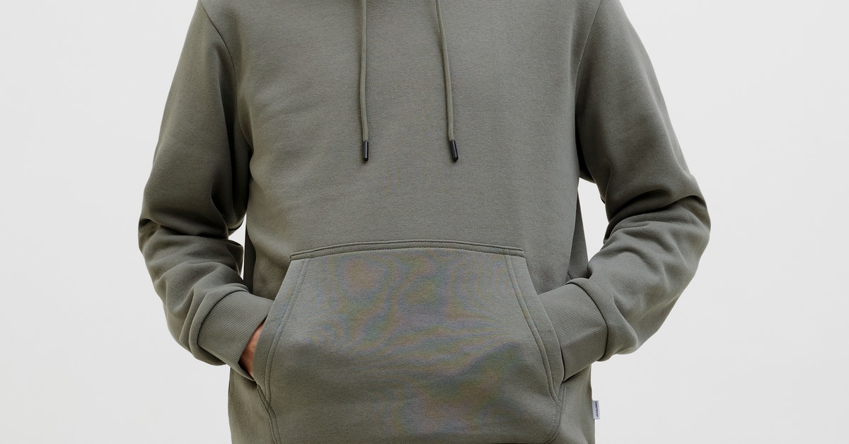 Plain Hoodie | Medium Green | Jack & Jones®