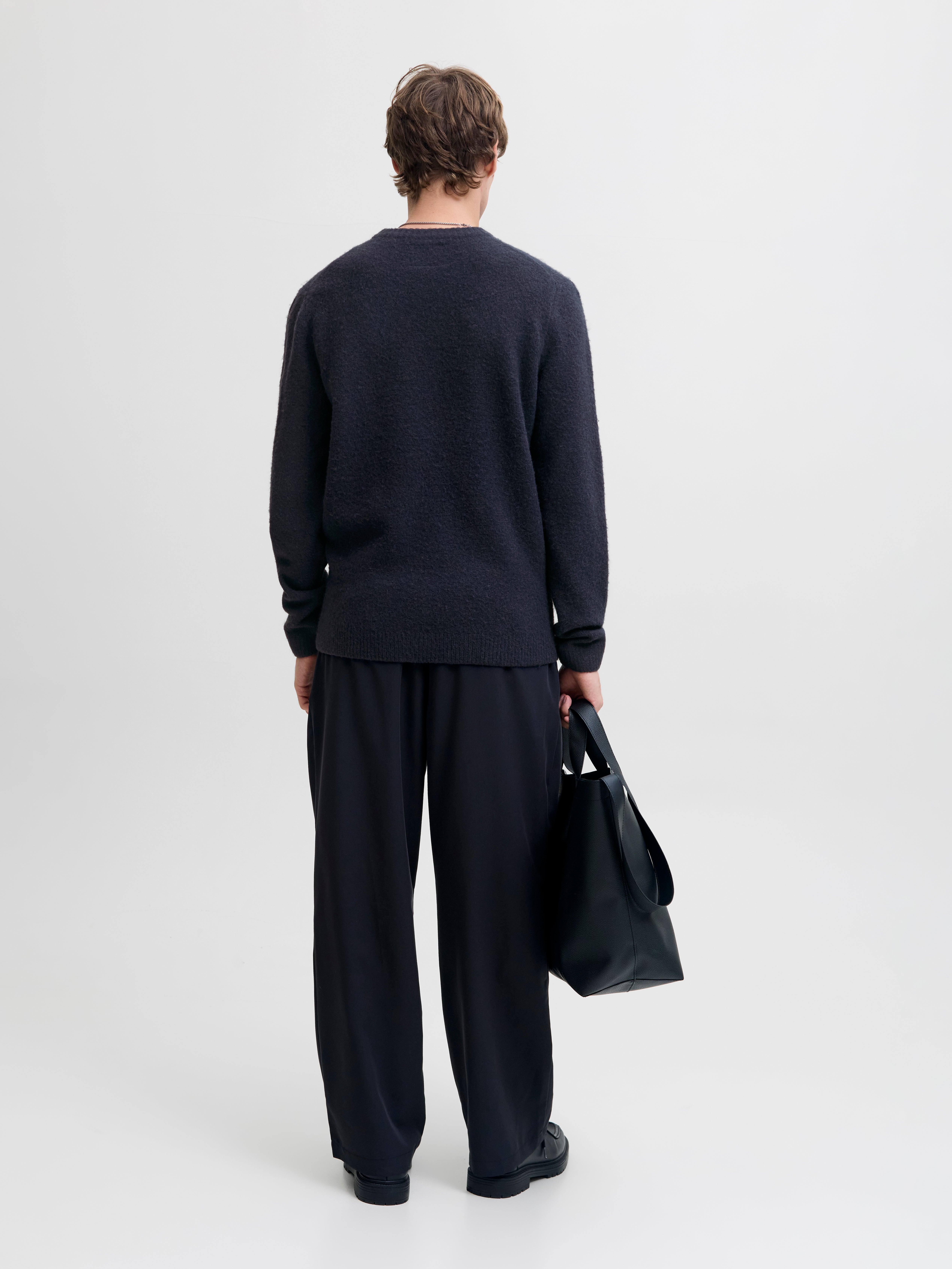 Pleteni pulover | Dark Blue | Jack & Jones