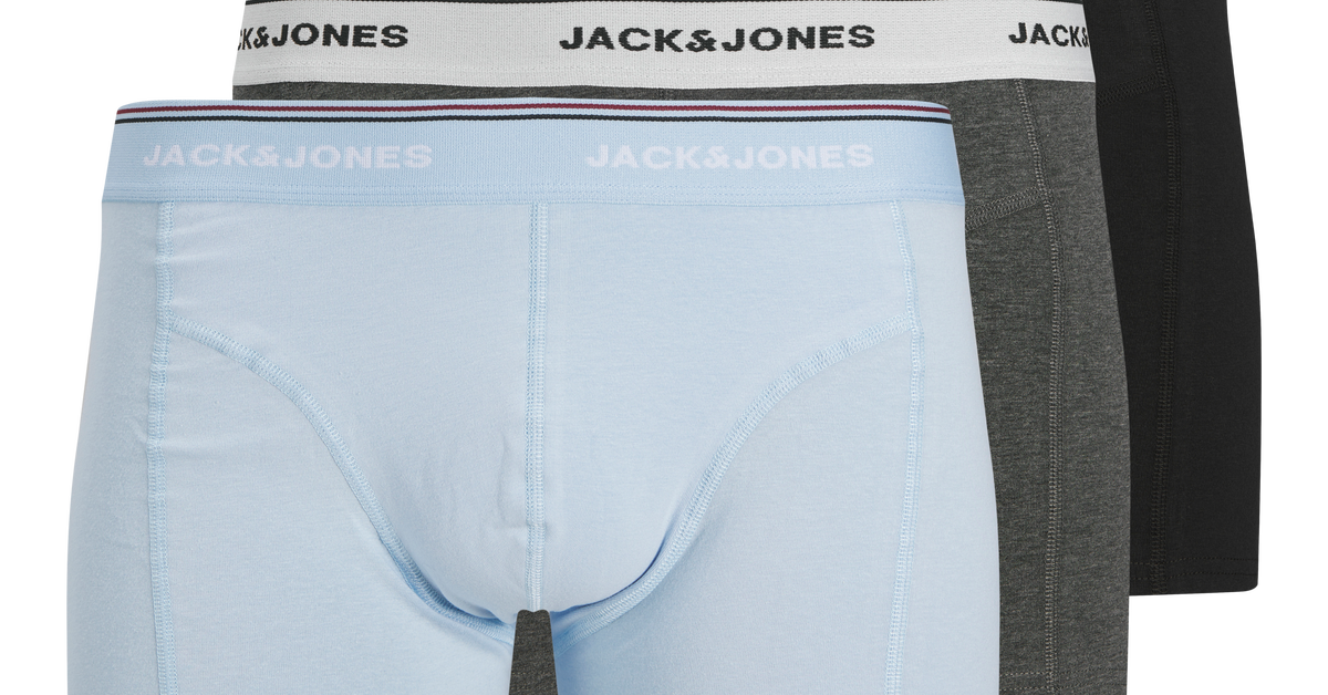 3-pack Trunks Junior | Black | Jack & Jones®