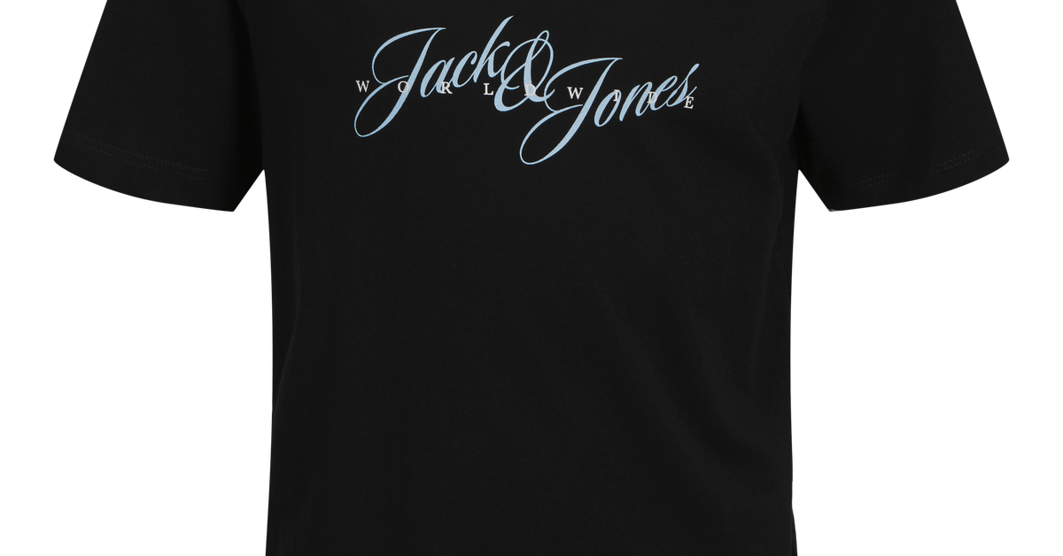 T-shirt Junior | Black | Jack & Jones®
