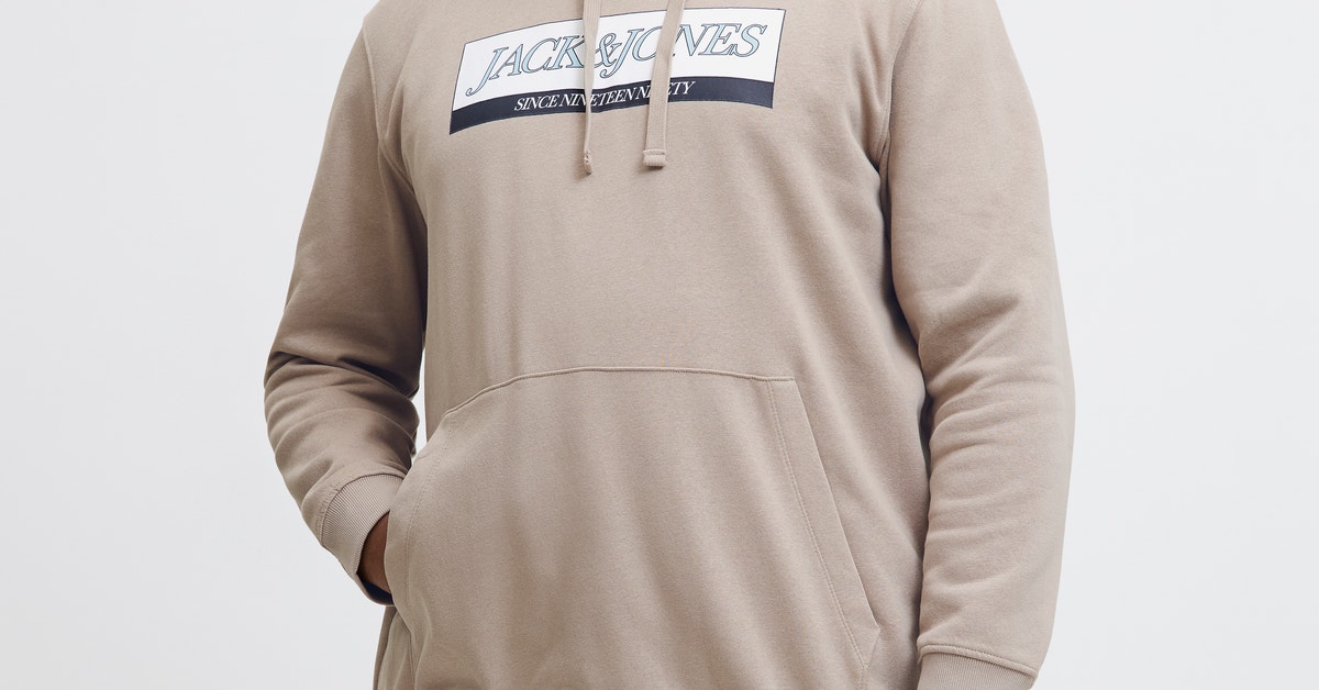 Plus Size Sweatshirt | Marrom Médio | Jack & Jones®
