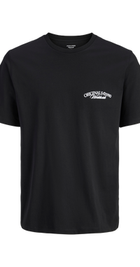 Plus Size T-shirt | Black | Jack & Jones®