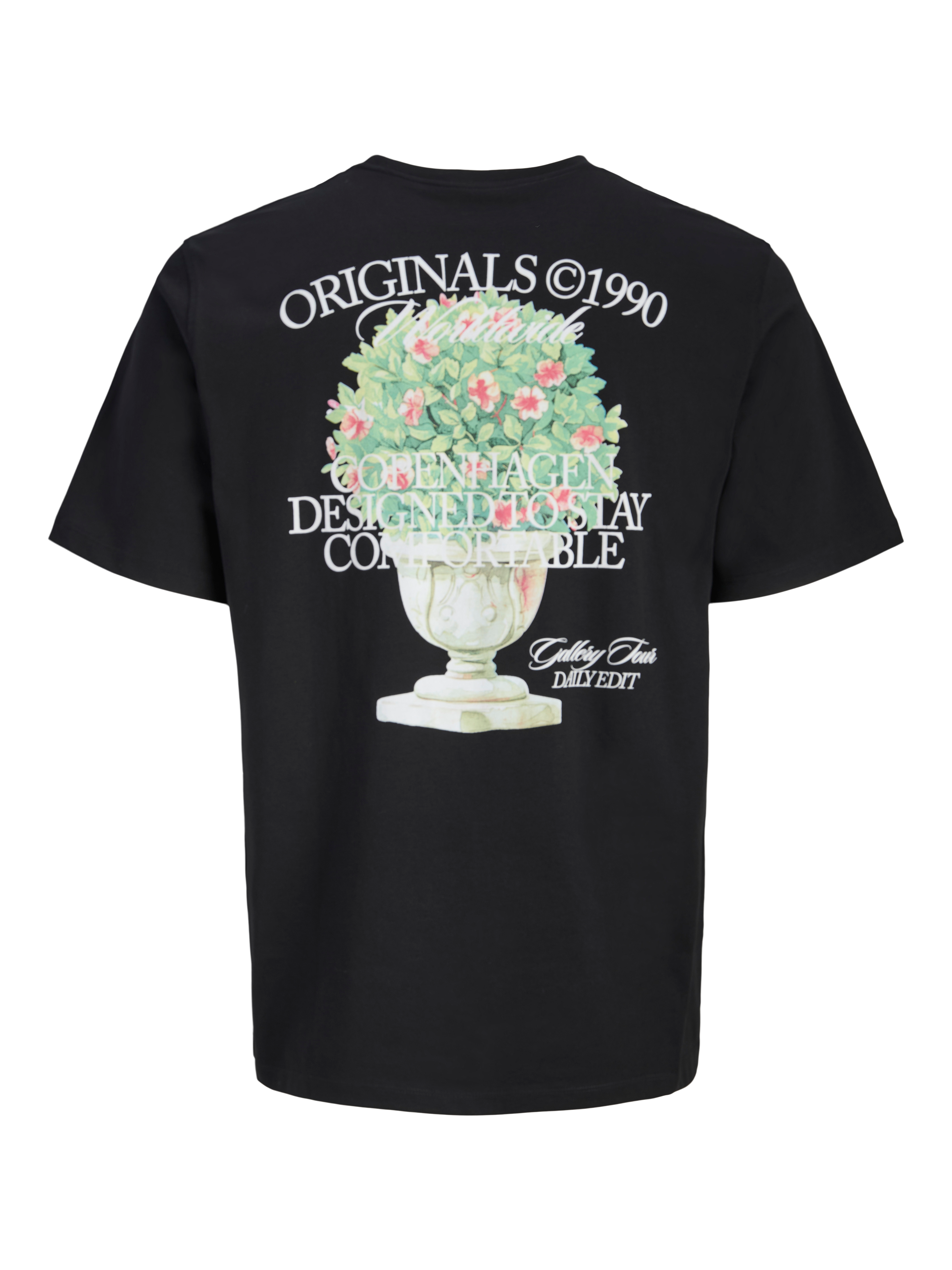 Plus Size T-shirt | Black | Jack & Jones®