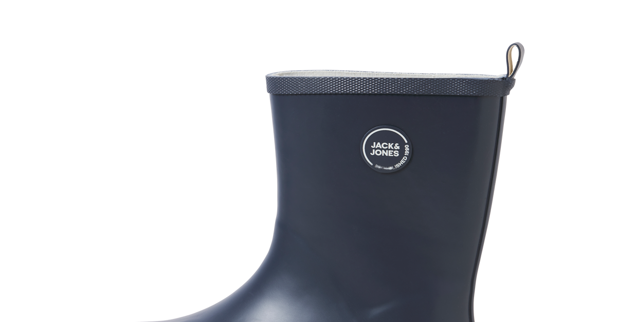 Botas de borracha | Azul Escuro | Jack & Jones®