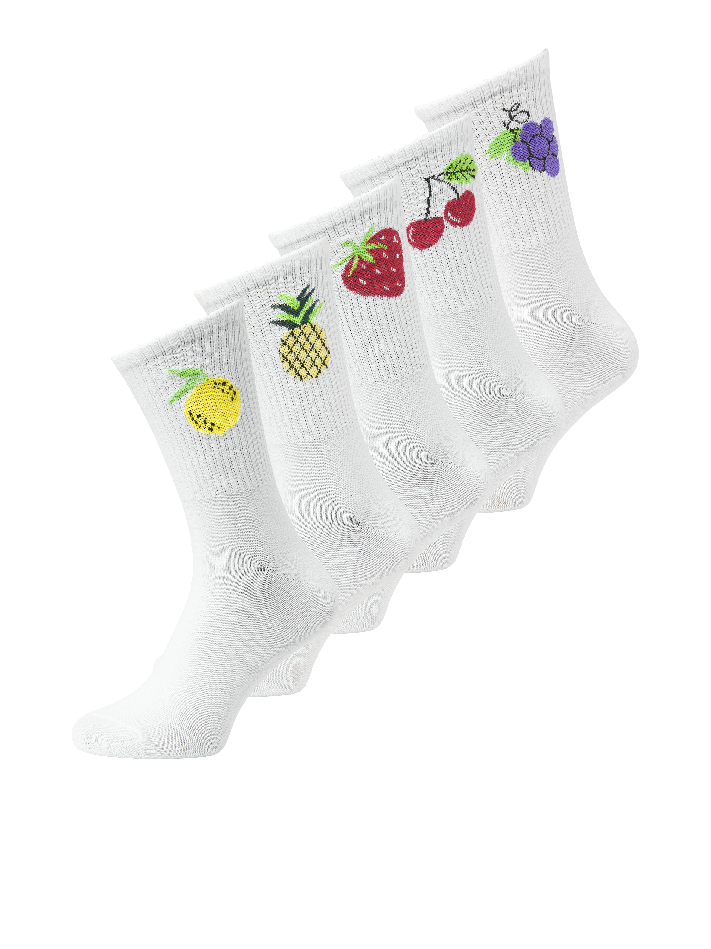 5er-pack Socken | Weiß | Jack & Jones®