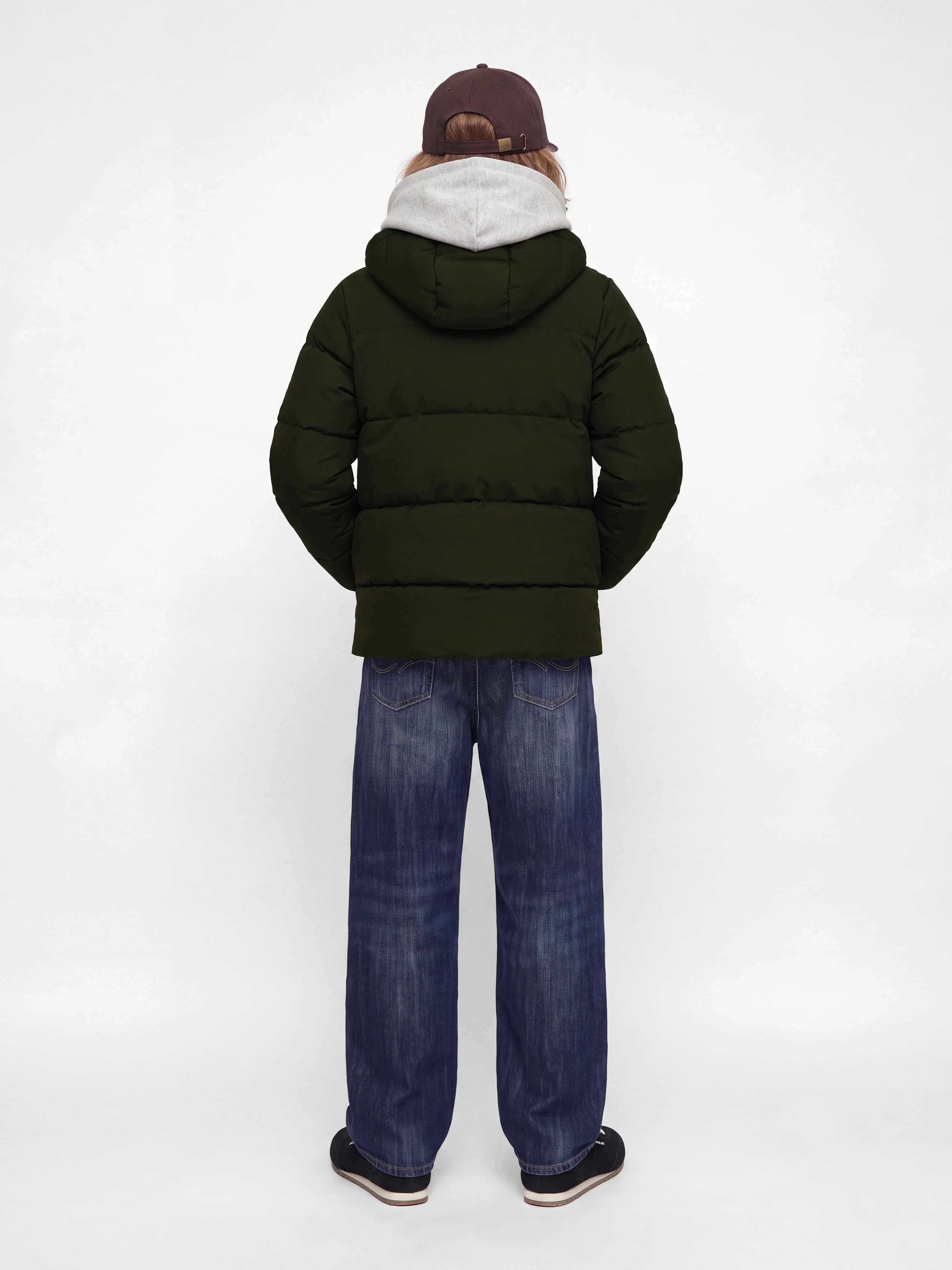 Puffer jacket Boys | Dark Green | Jack & Jones®