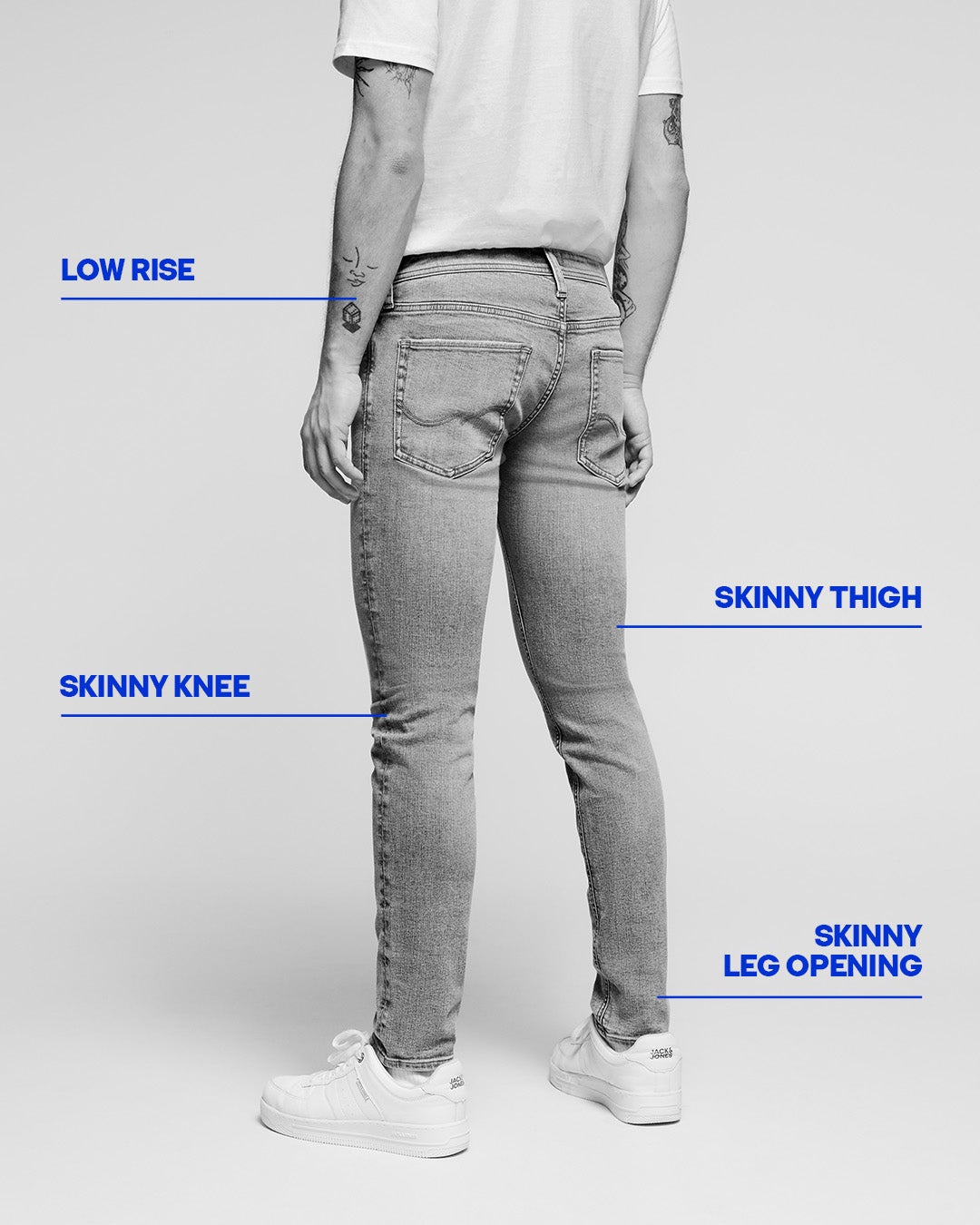 Guide des jeans JACK & JONES : trouvez la coupe qui vous va