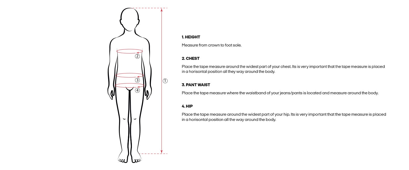 Size Guide JACK & JONES MINI
