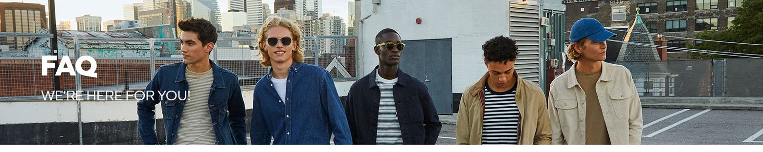 FAQ - JACK & JONES | Returns, Delivery & More